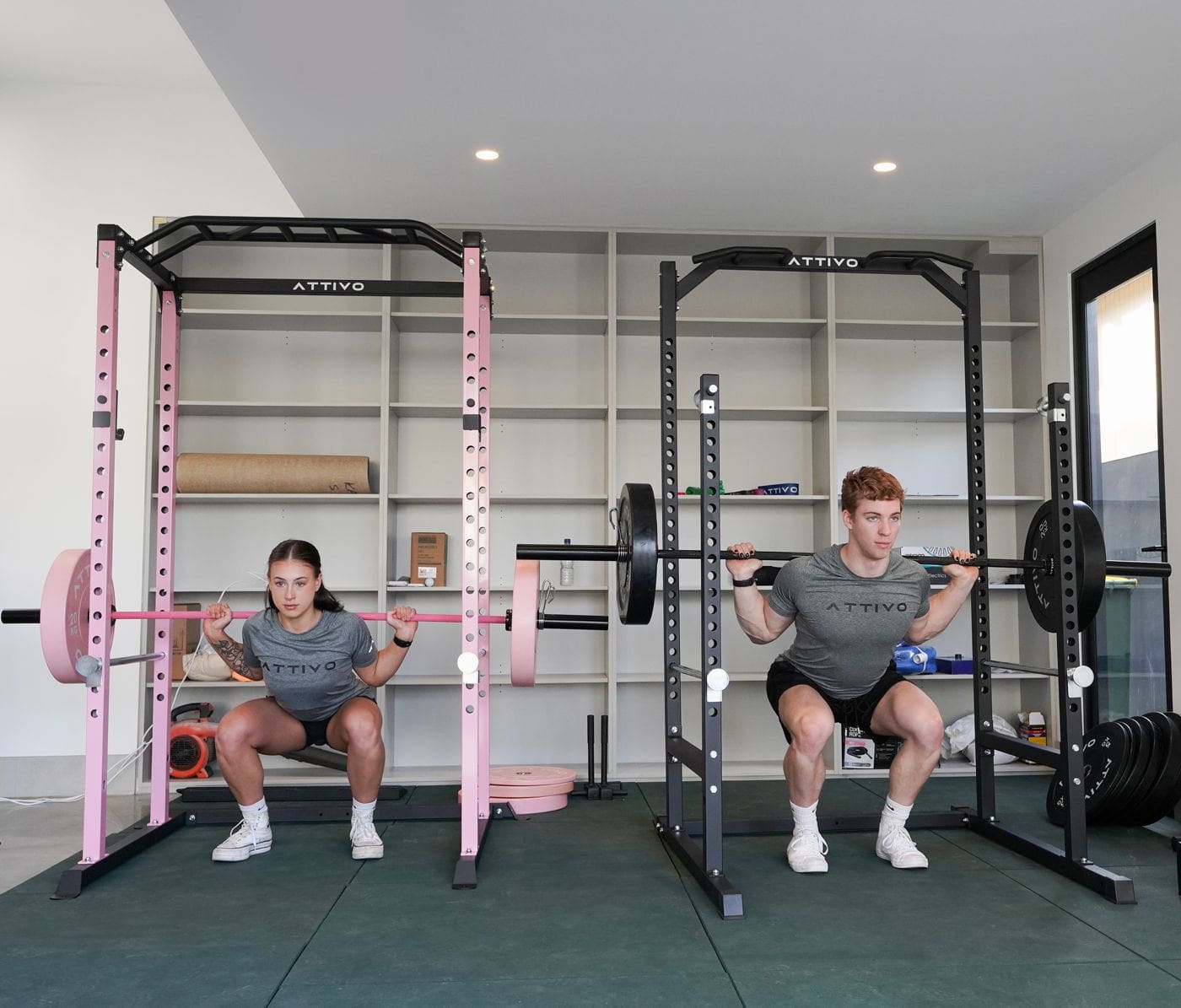 Essential Garage Gym Package - Pink