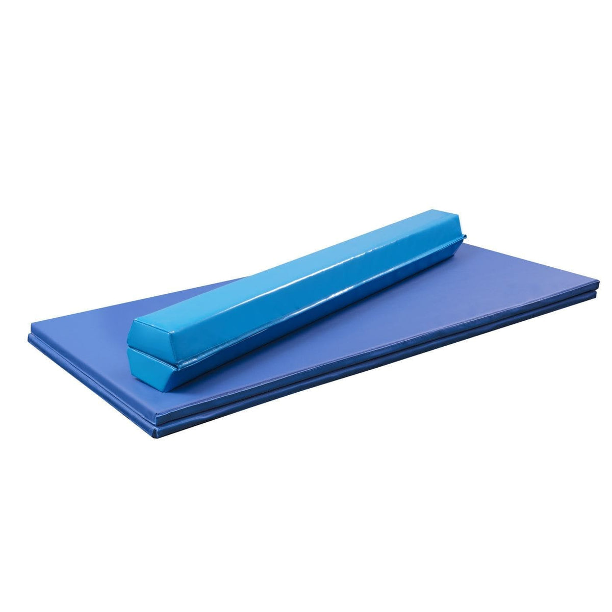 3 Piece Gymnastics Starter Combo - Foldable Balance Beam and 2 x ...