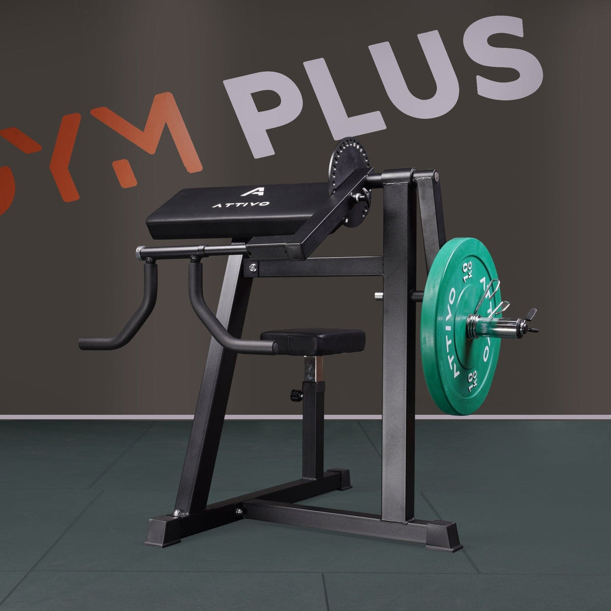 ATTIVO Preacher Arm Curl and Triceps Machine